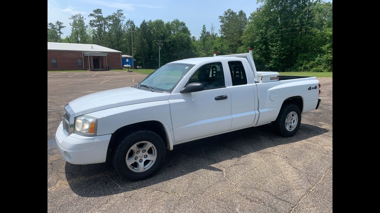 2006 Dodge Dakota 4x4 4 Door Extended Cab Truck (168,729 Miles) - YouTube