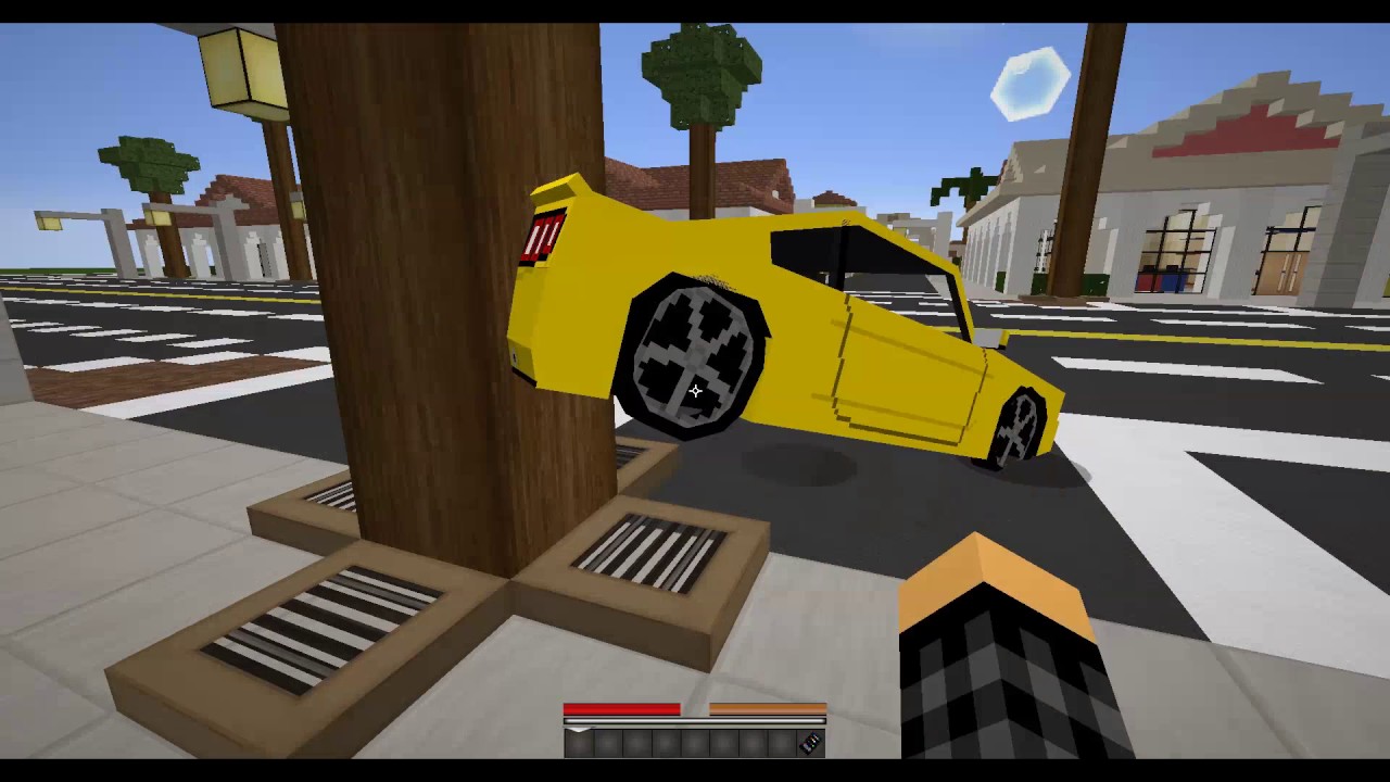 Minecraft Flat tire - YouTube