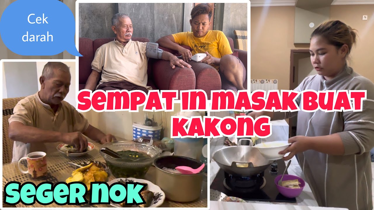 SEMPATIN WAKTU MASAK BUAT KAKONG‼️ - YouTube
