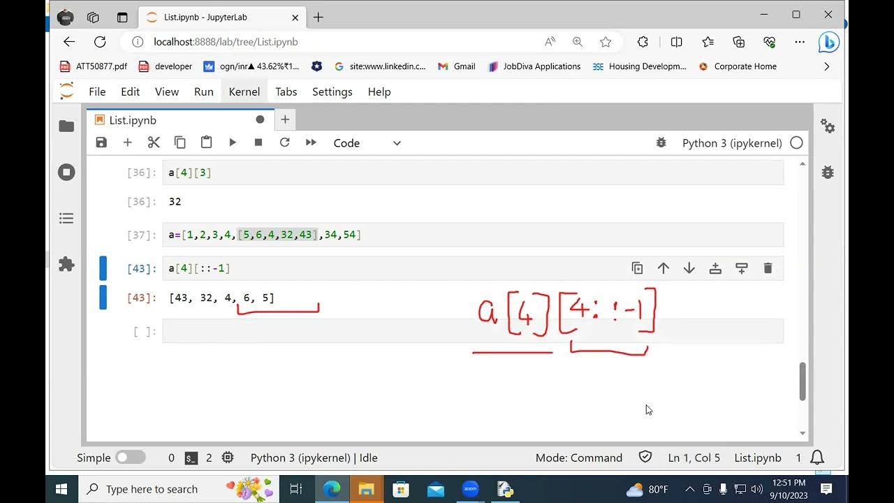 Python List Datatype Part 2 Youtube
