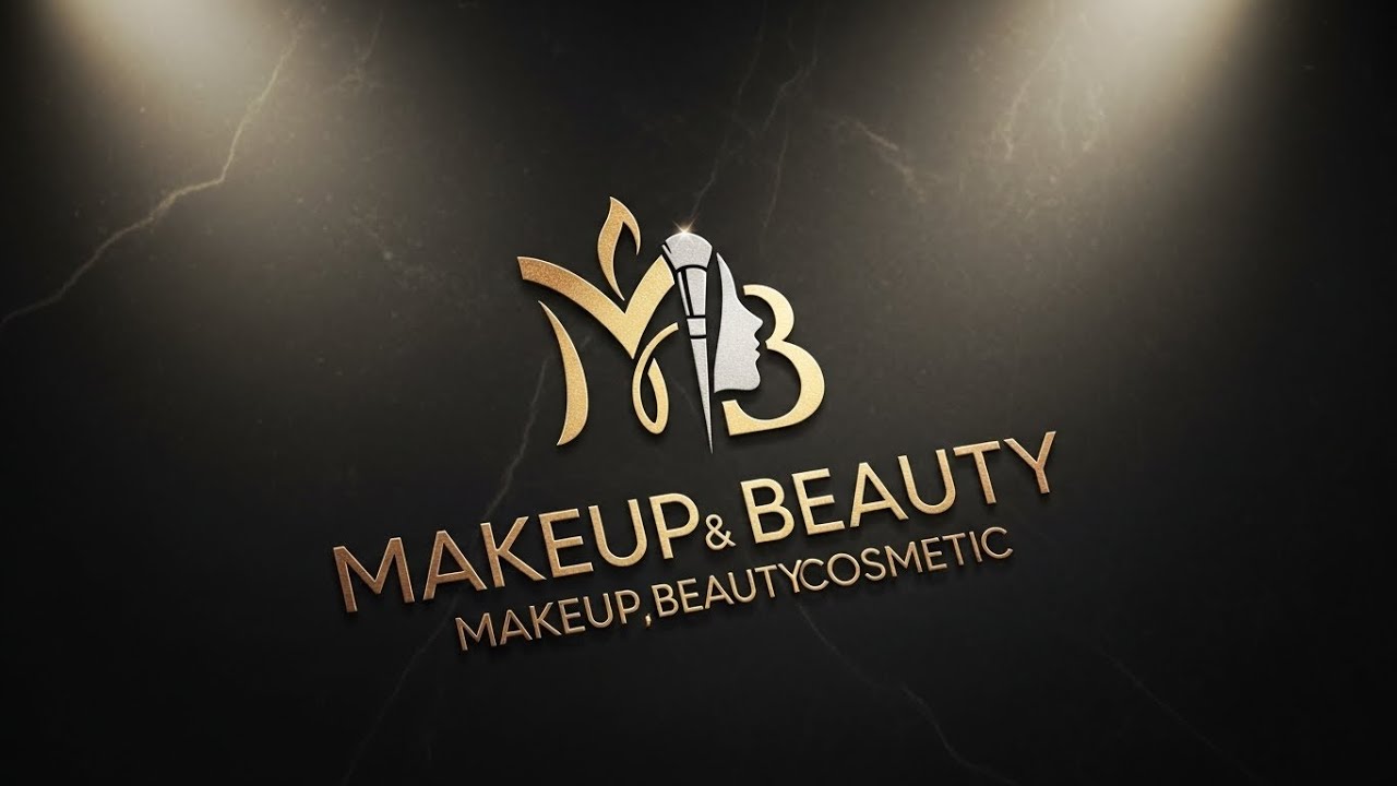 How to Create a Luxury Makeup Beauty & Cosmetic Logo Design - YouTube