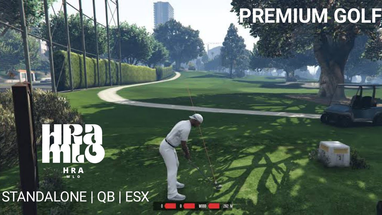 GOLF PREMIUM QB|ESX| STANDALONE | SCRIPT HRA MLO - YouTube