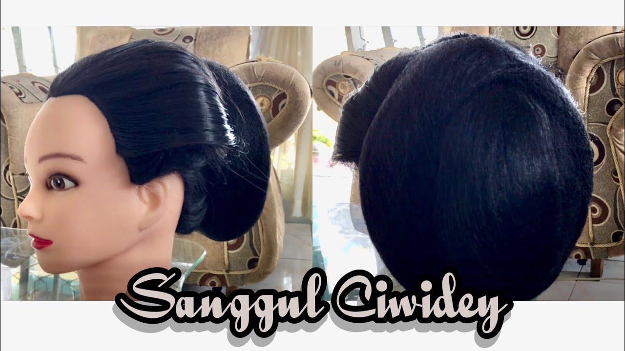 TUTORIAL SANGGUL CIWIDEY | JAWA BARAT - YouTube