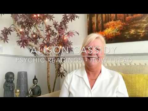 Alison Cassidy - Psychic Readings - How I Read - YouTube