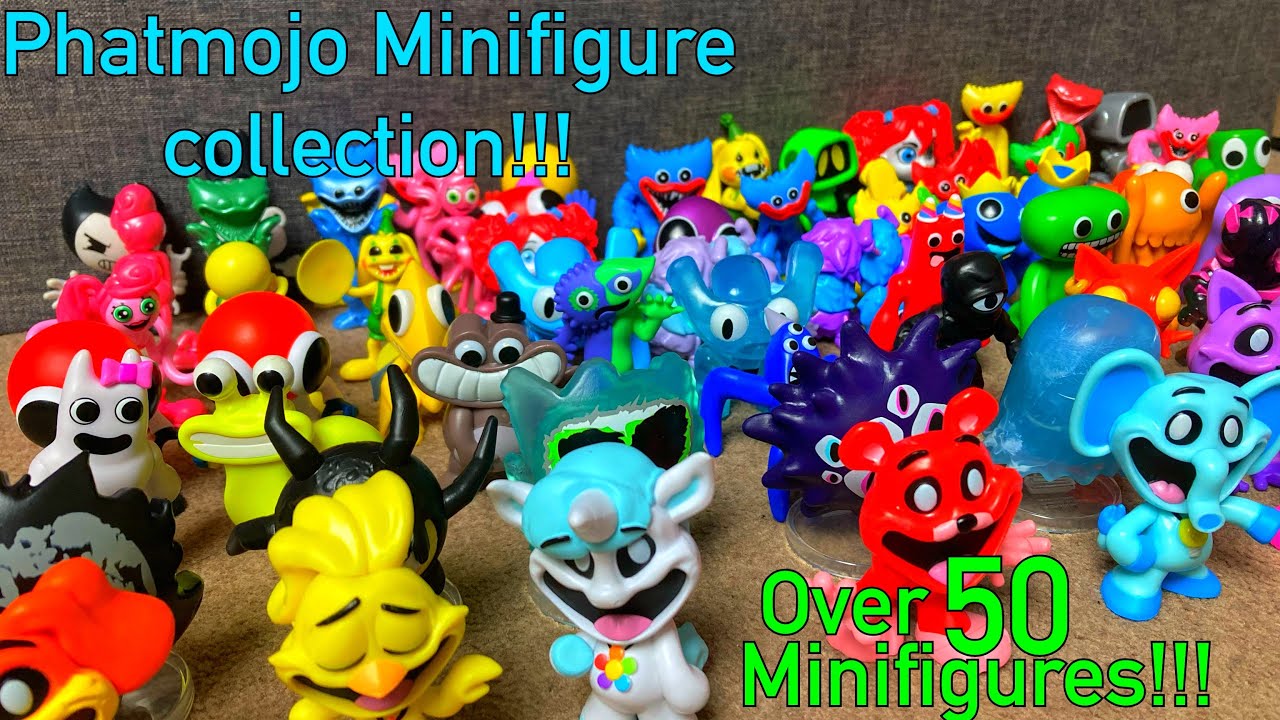 Phatmojo Minifigure full collection 2025!!! - YouTube