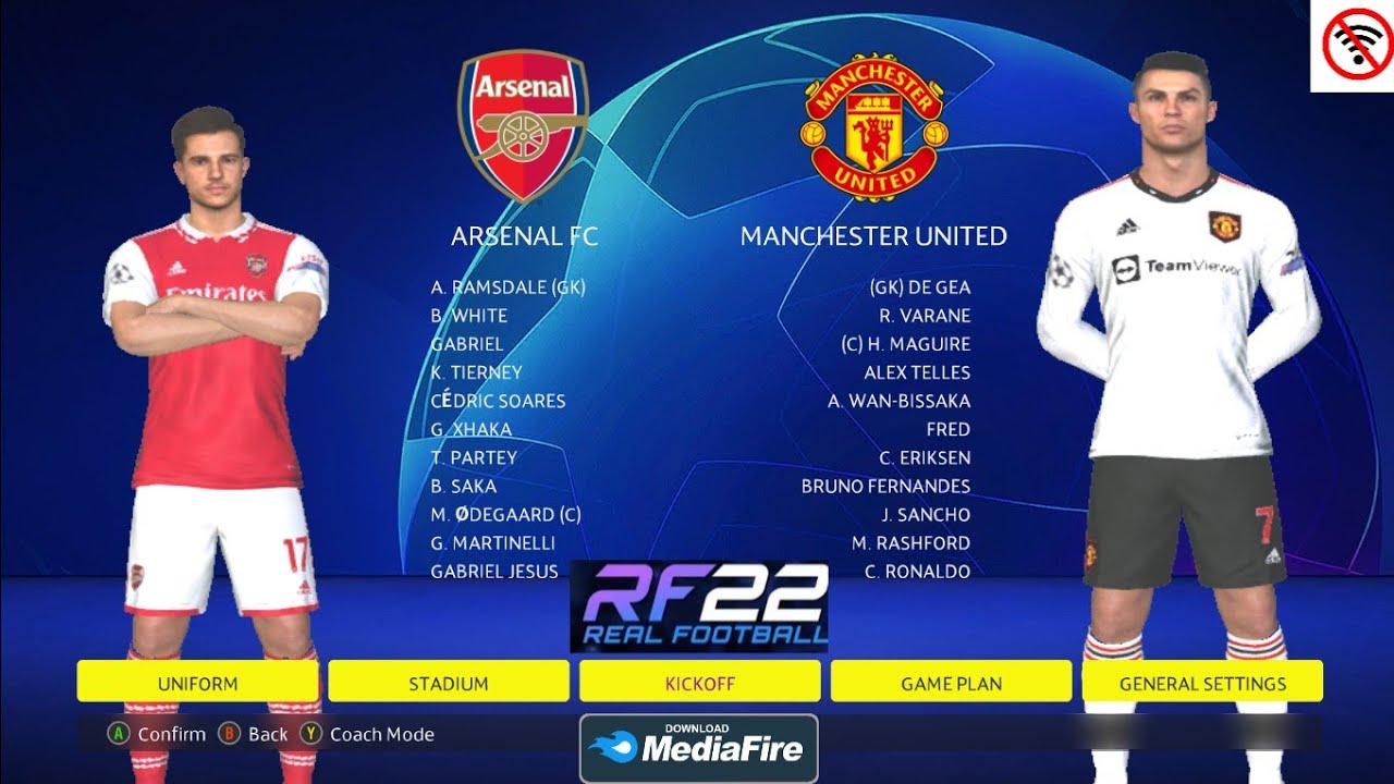 Real Football 2022 - Android Gameplay (RF22) - YouTube