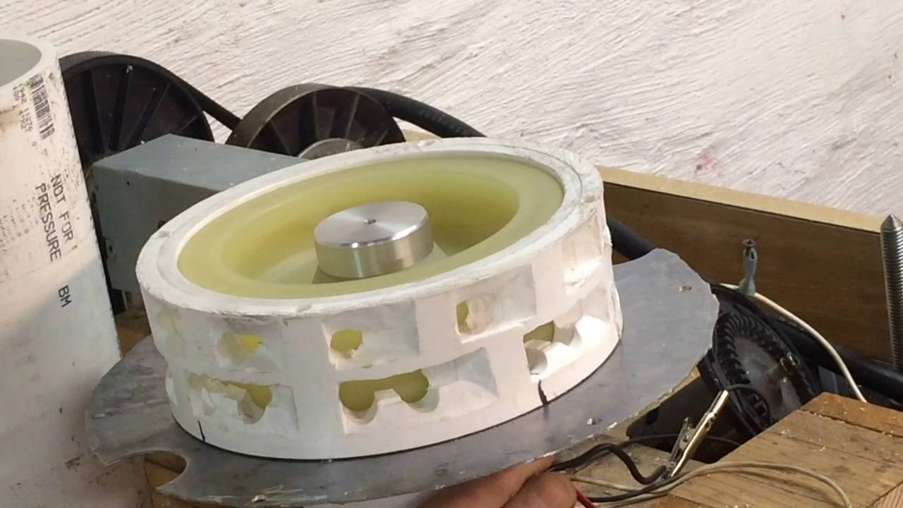 Mini ACA P-50 first Chopper/Stator test - YouTube