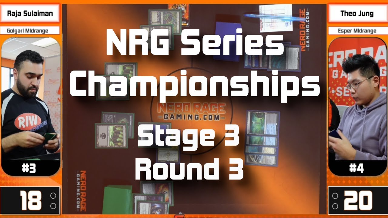 NRG Series 25K Championships 2023 S3/R3 - Raja Sulaiman (Golgari Mid ...