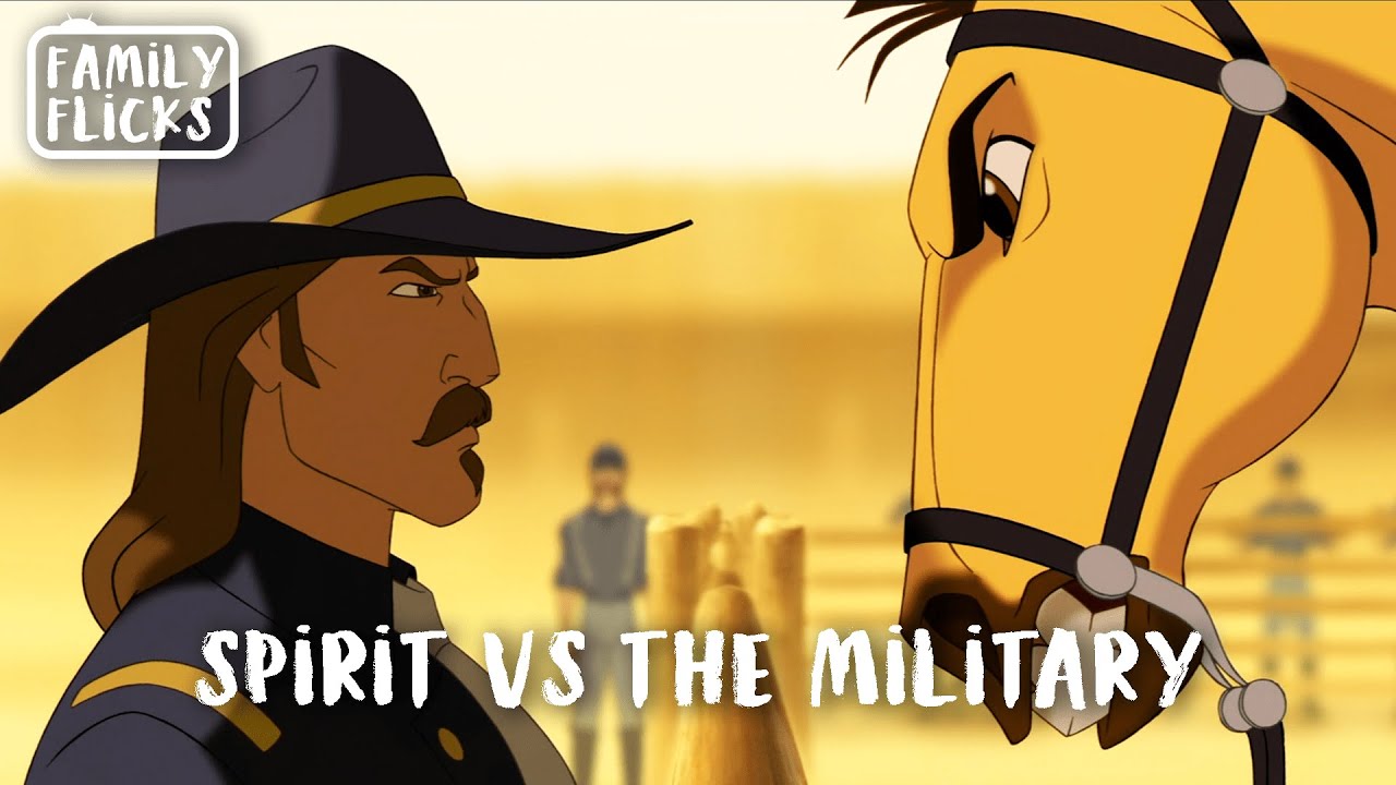 Spirit vs The Army | Spirit: Stallion of the Cimarron (2002) | Family ...