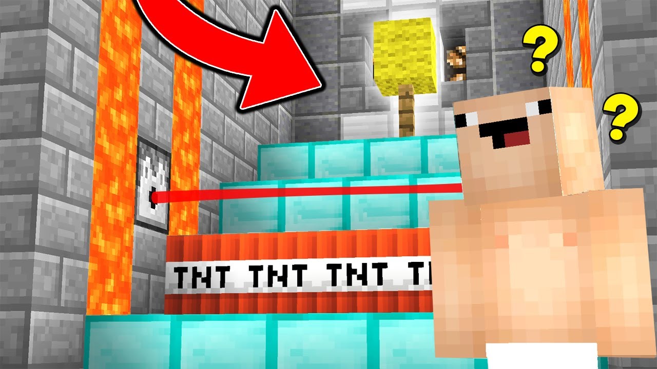 YOU CAN'T GET THE WOOL BLOCK! (Minecraft Trolling) - YouTube