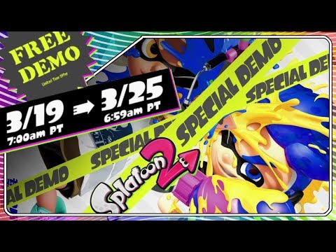 Splatoon 2 Special Demo (Welcome!) - YouTube