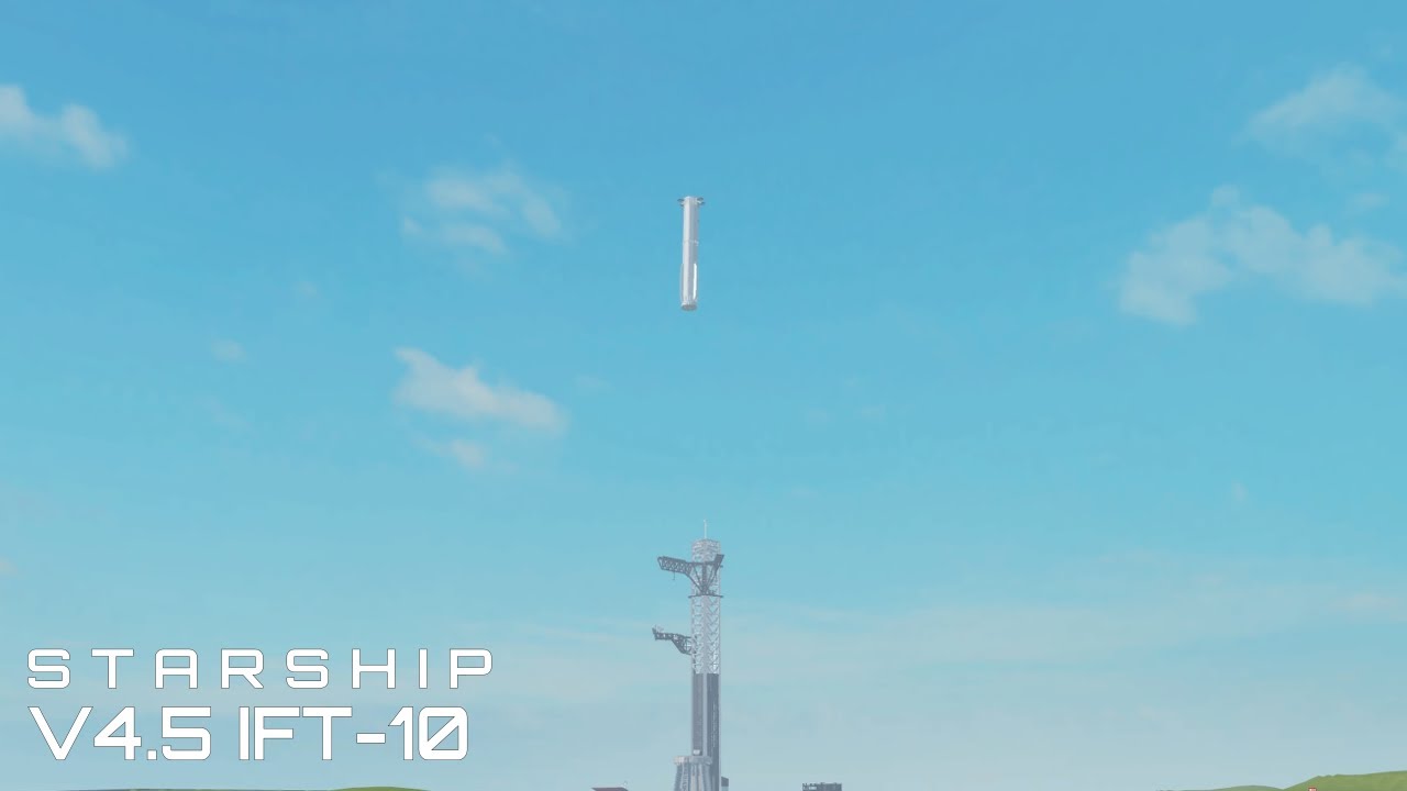 Plane Crazy Starship | V4.5's Tenth Flight Test - YouTube