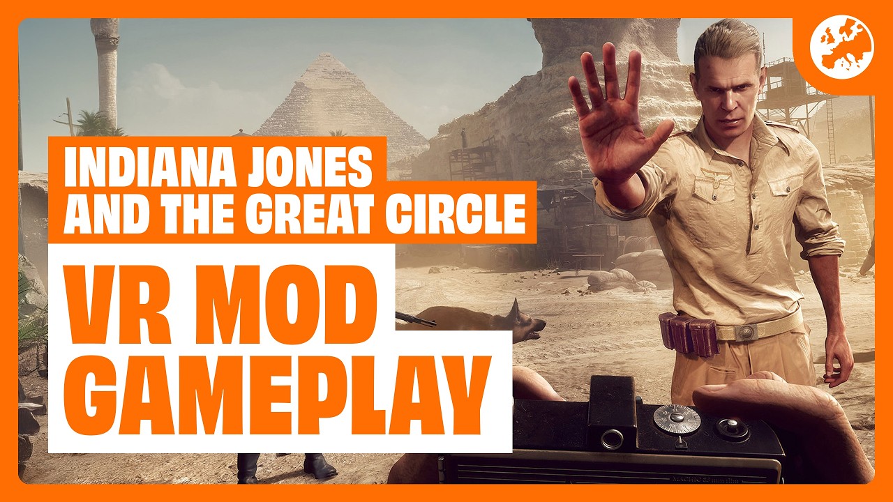 The ULTIMATE Indiana Jones VR Mod! The Great Circle VR Mod Gameplay ...