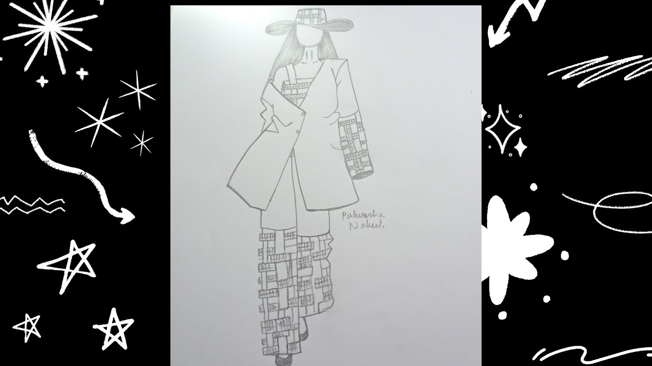 How to draw a girl in crop top || Pencil sketch for beginners - YouTube