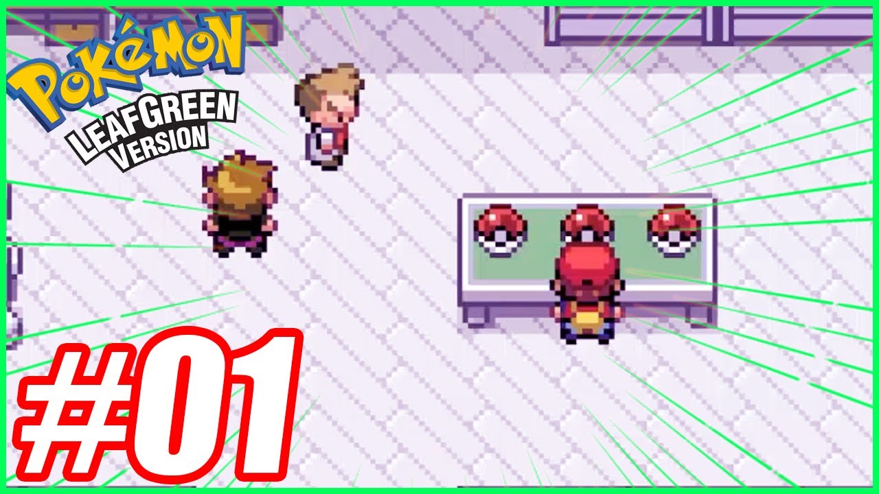 El Gameplay Perfecto de Pokémon Verde Hoja #01 // "El Inicio" - YouTube