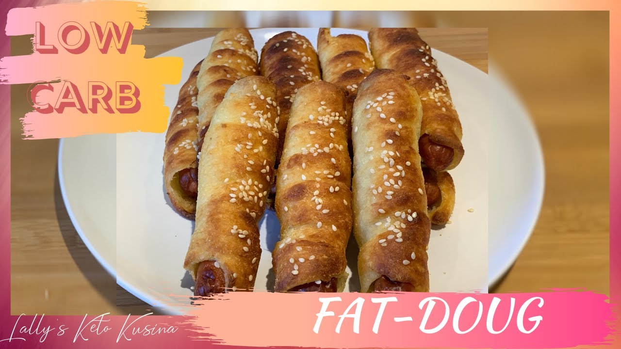 LOW CARB FAT-DOUG | Keto Friendly hotdog snacks - YouTube