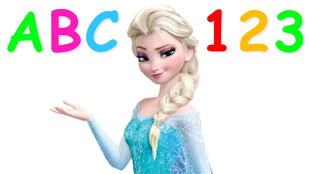 Nursery Rhymes: Frozen ABC Song & 123 Song | ABC Song | Baby Songs ...