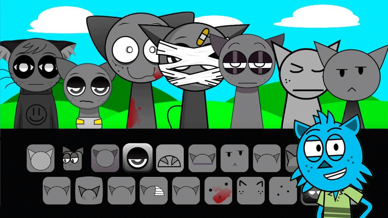 Incredibox Sprunki : But Everyone is GREY (Retake,Sprunkier, Sprunout ...