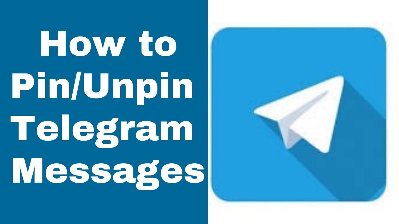 How to Pin/Unpin Messages in Telegram 2020 - YouTube