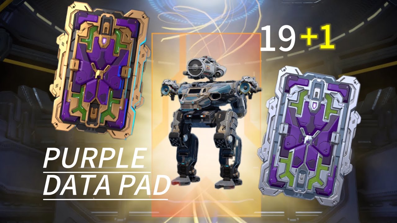 How to get a meta bot? | War robots data pad opening - YouTube