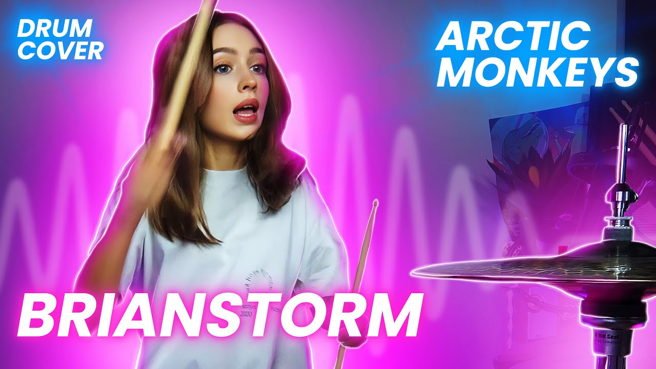 Brianstorm - Arctic Monkeys - Drum Cover by Kristina Rybalchenko - YouTube