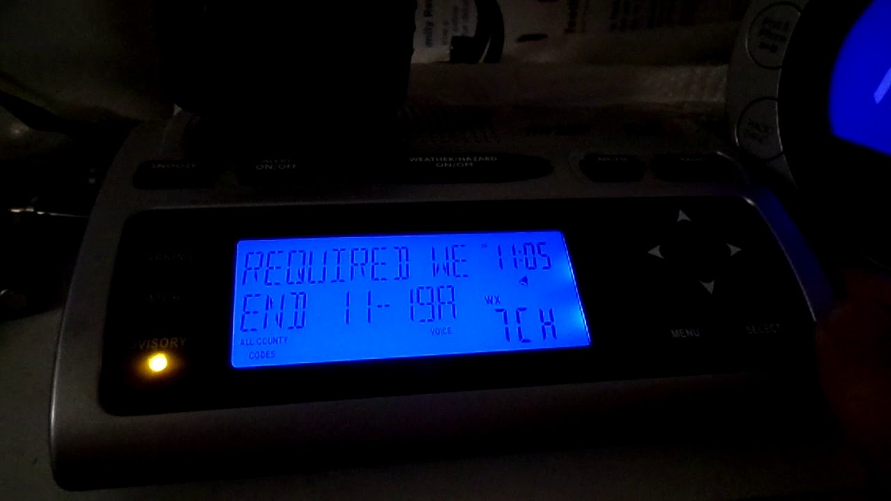 Required Weekly Test (EAS #57) - YouTube