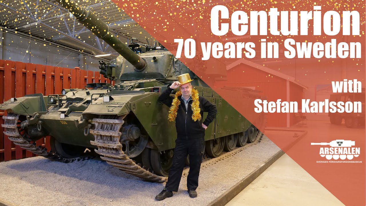 Centurion 70 years in Sweden | Arsenalen Swedish Tankmuseum - YouTube