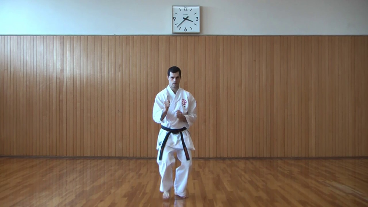 転歩五足の法 tenpo gosoku no ho // 糸東流空手道 Shito ryu karate do - YouTube