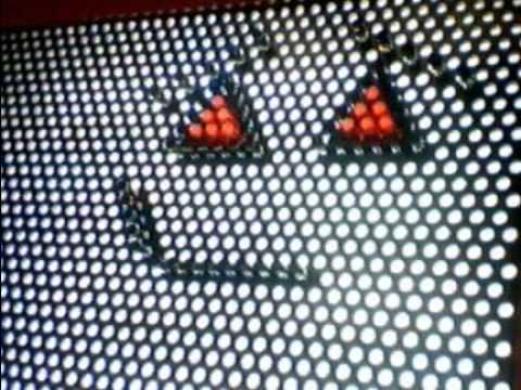 Stop motion animation with our Giant Glowing Lite Brite - YouTube