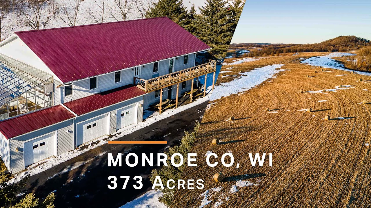 Country Estate Overlooking Rolling Farmland And Wooded Bluffs 373 Acres ...