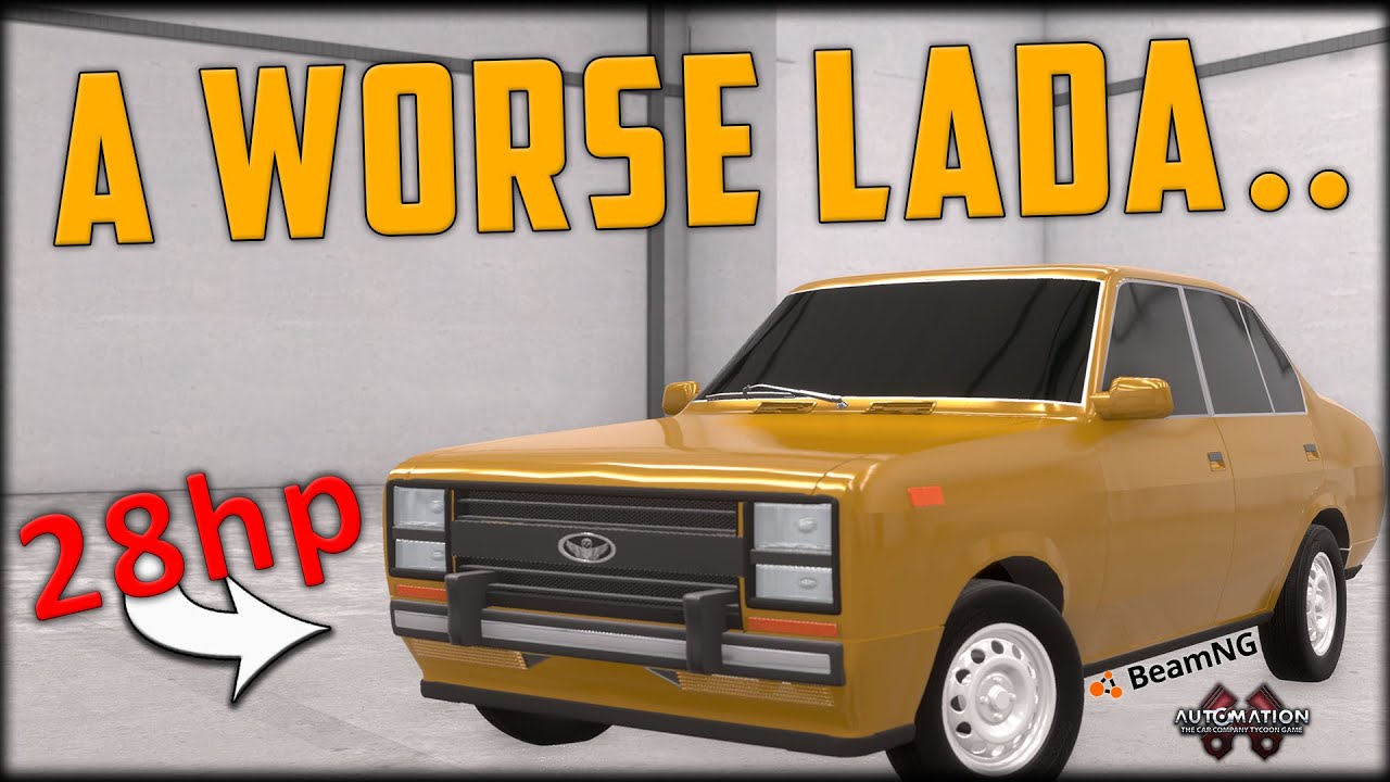 Building A Lada? Except Its Worse In Every Way.. Automation - BeamNG ...