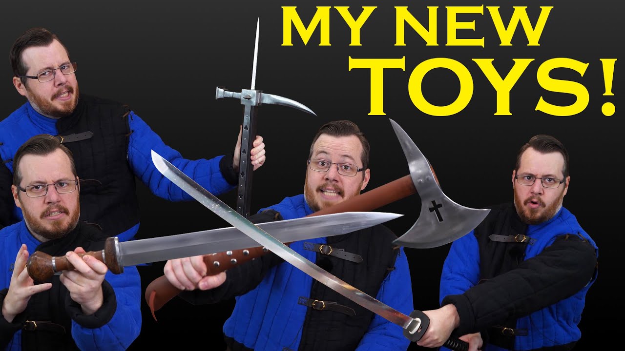 I got some fun new toys. . . and by toys I mean sharp stabby things ...