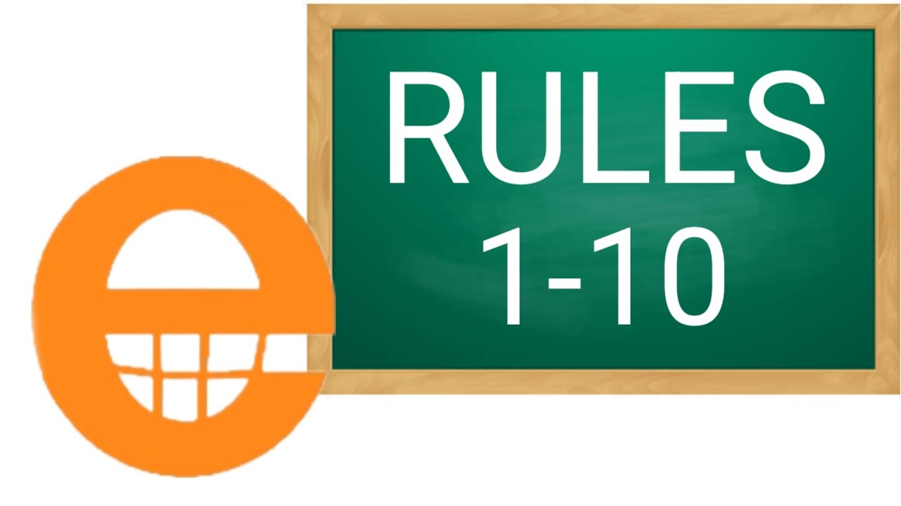 School rules 1 to 10 - YouTube