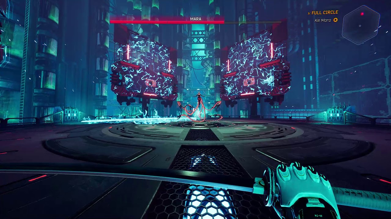 GhostRunner Mara Boss Fight Perfect - YouTube