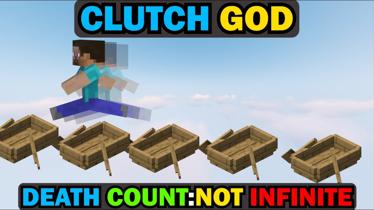 Hardest Clutches in minecraft (7 days challenge ep 1) - YouTube