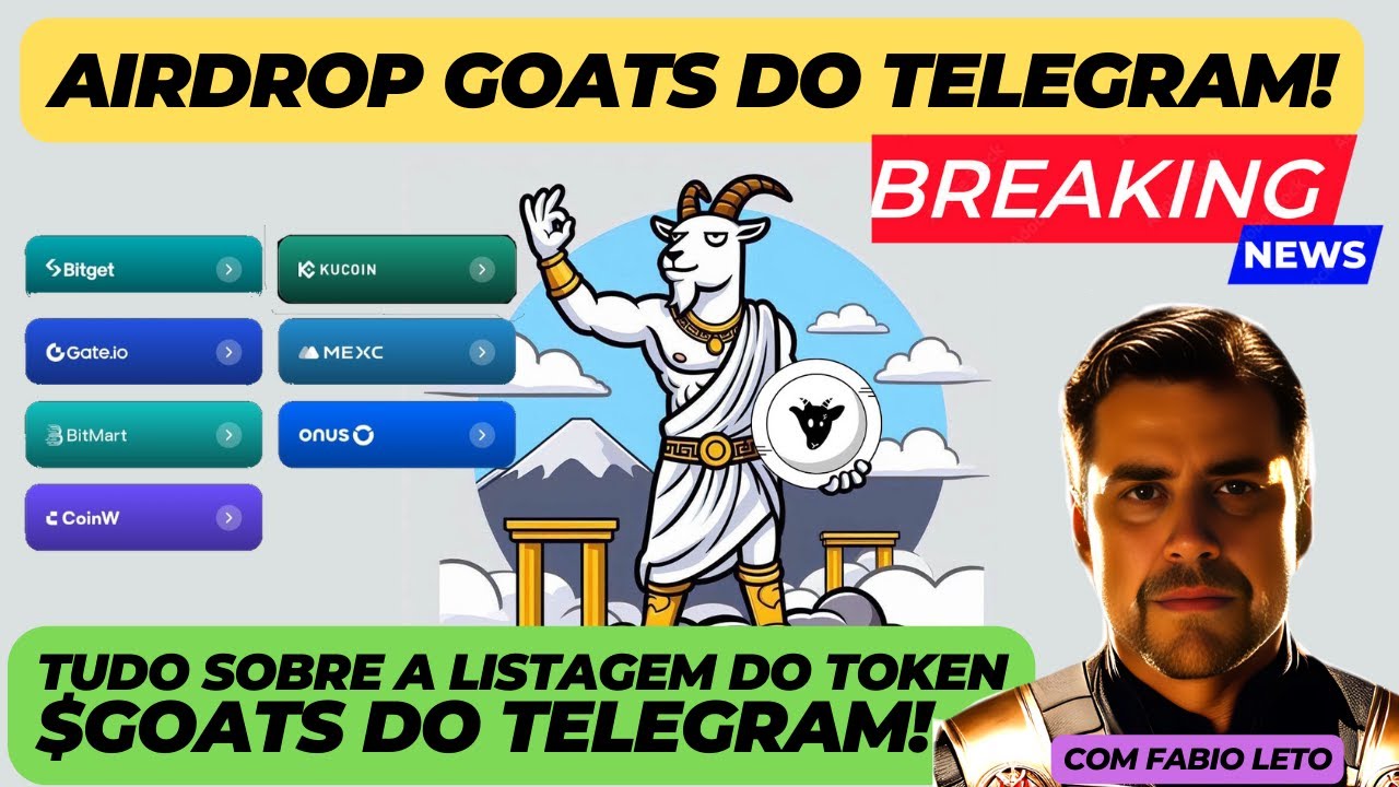 TUDO SOBRE A LISTAGEM DO TOKEN $GOATS DO TELEGRAM! SERÁ QUE ESTE ...