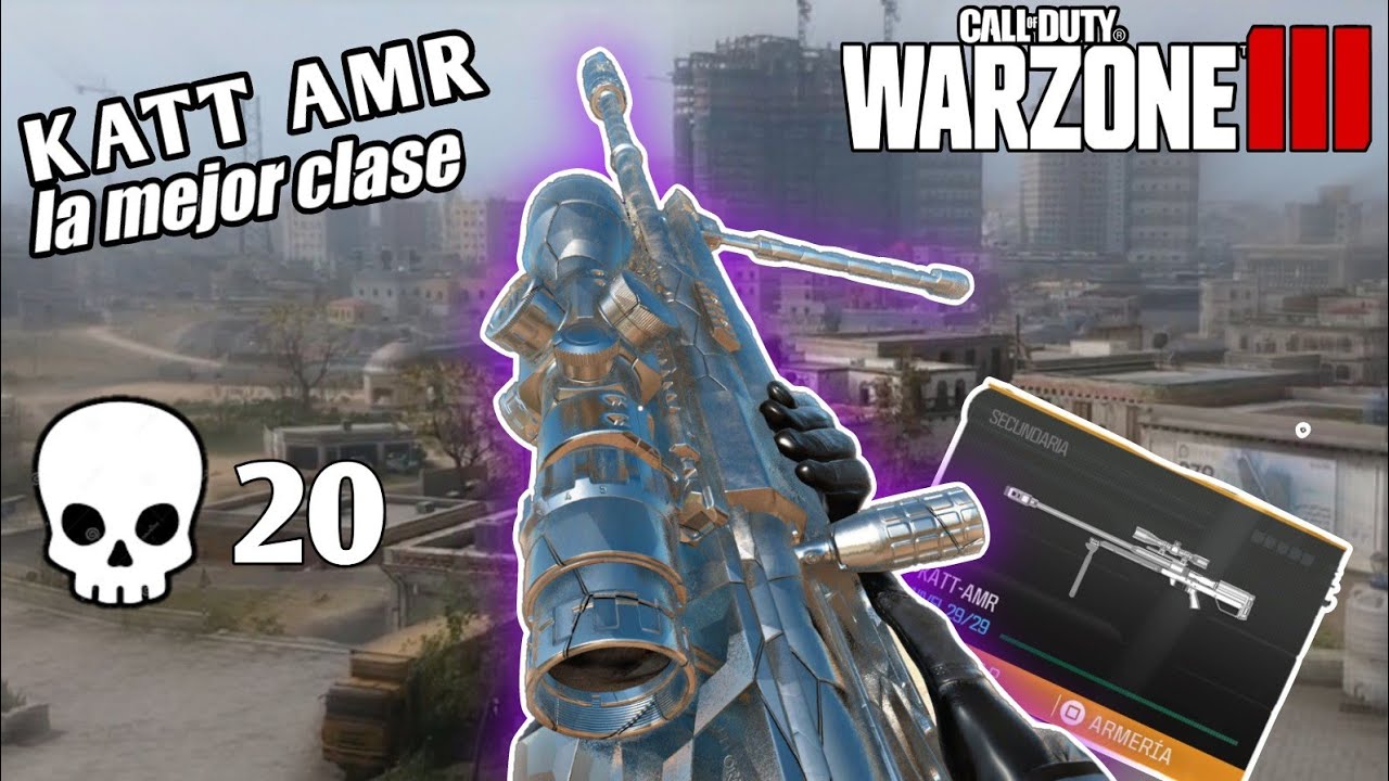 la KATT AMR aún REVIENTA BASTANTE en WARZONE 3 || La MEJOR CLASE de la ...
