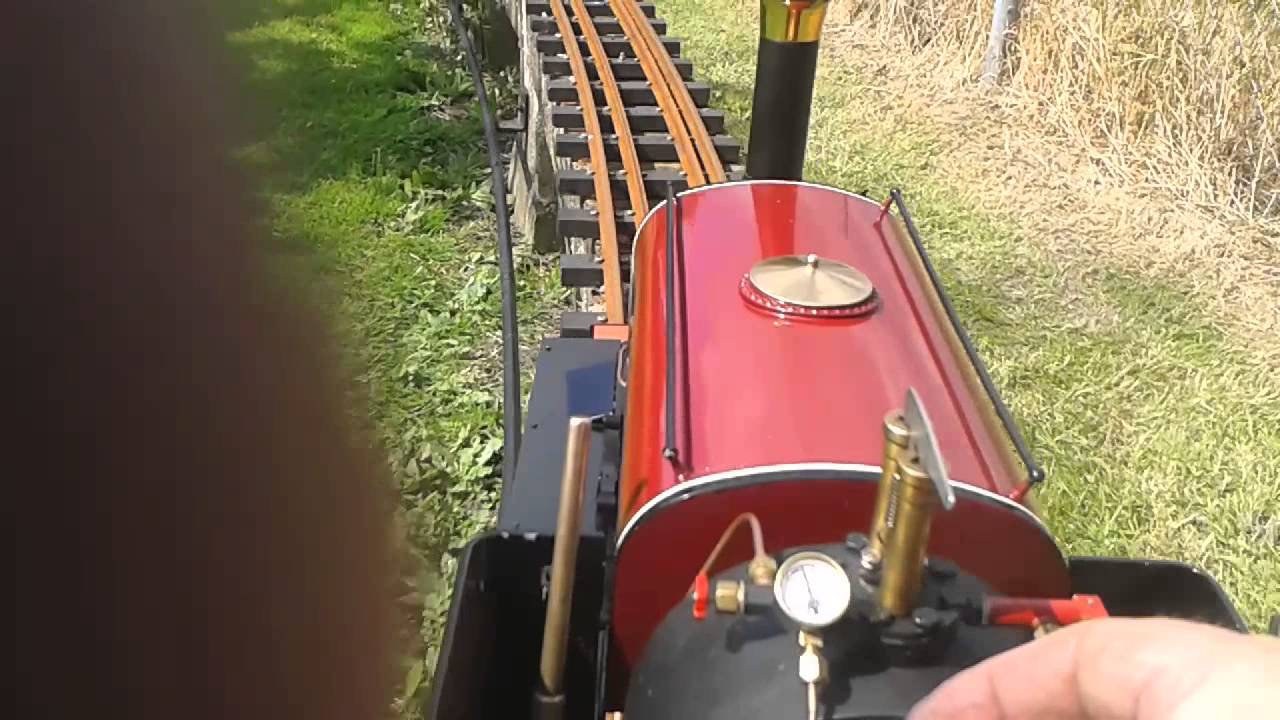 Maxitrak Alice Run at Romney Marsh Model Engineering Society Track 31st ...