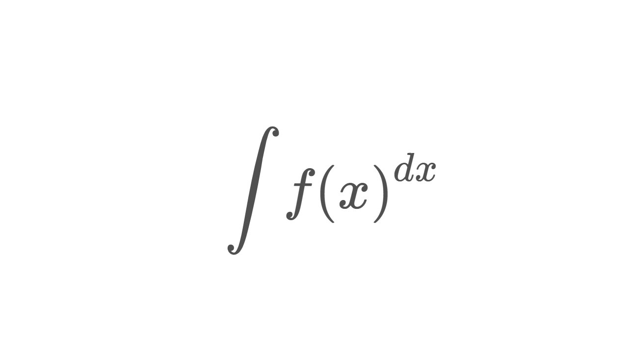 Product Integral - YouTube