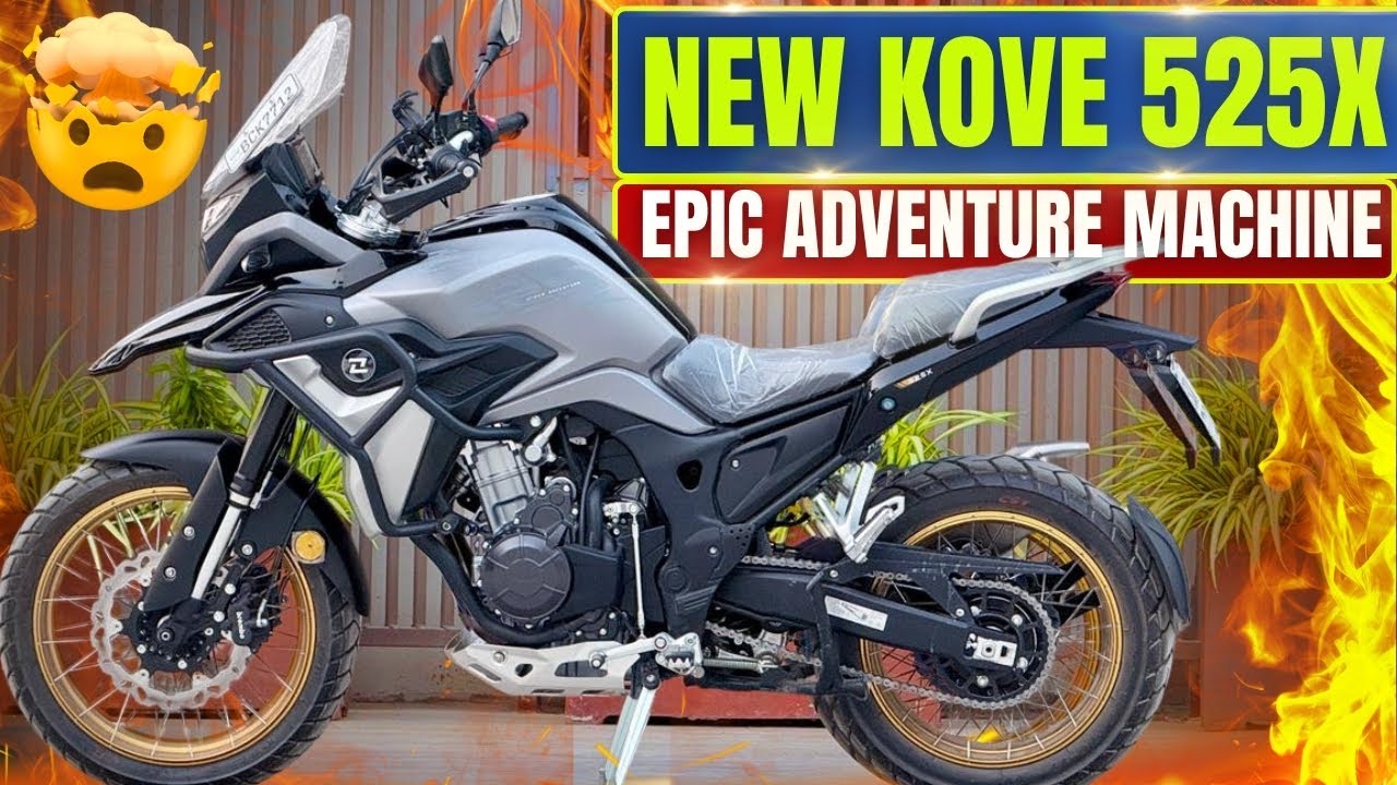 New KOVE 525X IS AN ADVENTURE BEAST | DETAILED REVIEW - YouTube