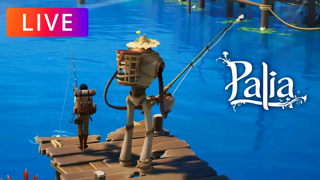 New Cozy MMO PALIA LIVE Gameplay. I Guess I Need to Do Fishing Again ...