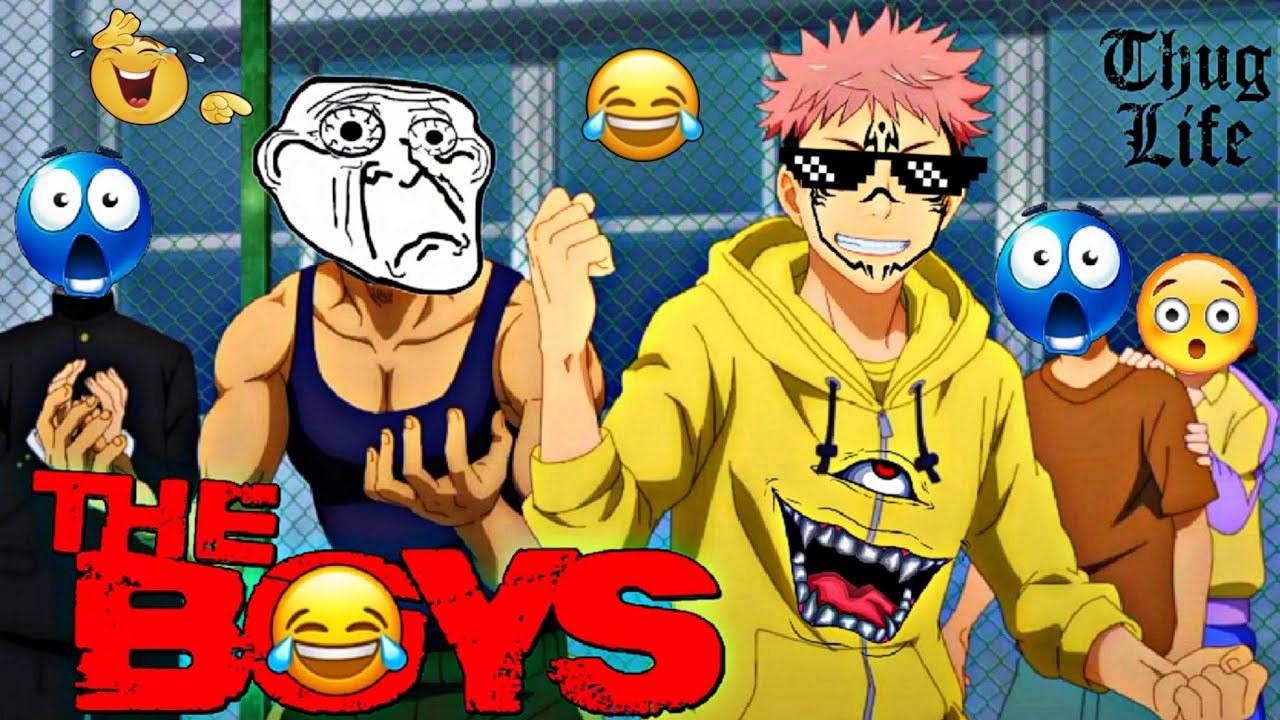 Yuji Sigma 😎🗿 moments | Jujutsu Kaisen funny moments in Hindi dub ...