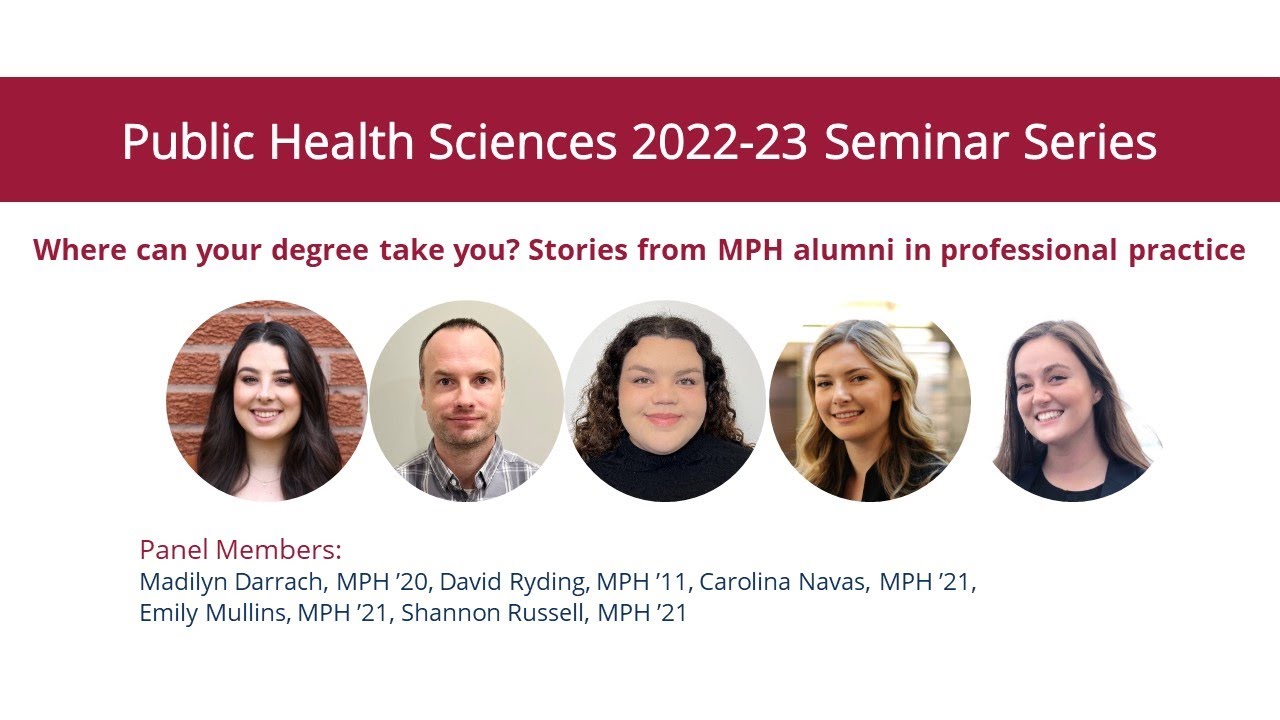 Jan 11, 2023 | Where can your degree take you? Stories from MPH alumni ...