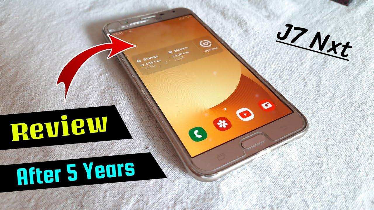 Samsung Galaxy J7 Nxt Review After 5 Years - YouTube