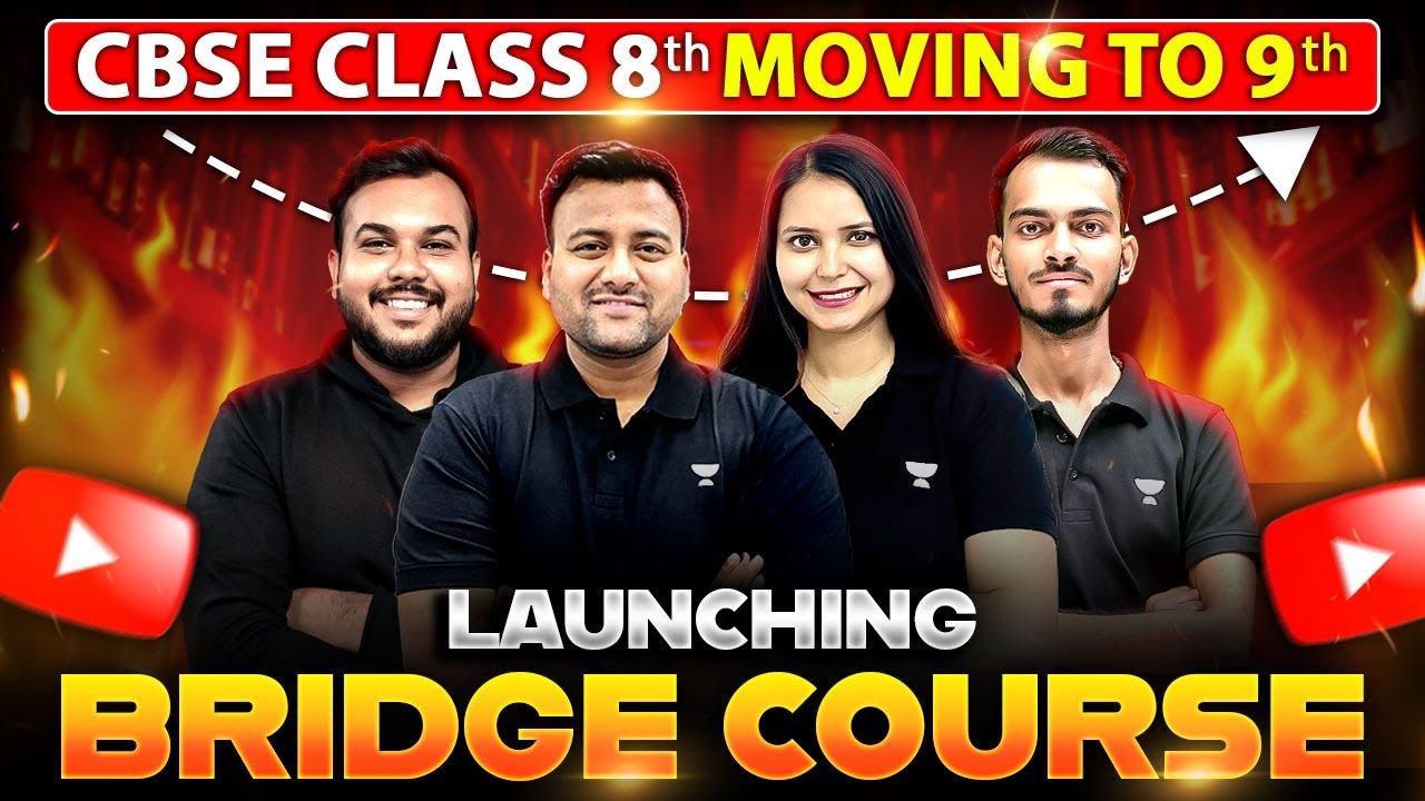 Launching Bridge Course For CBSE Class 9th Students 🔥💪 - YouTube