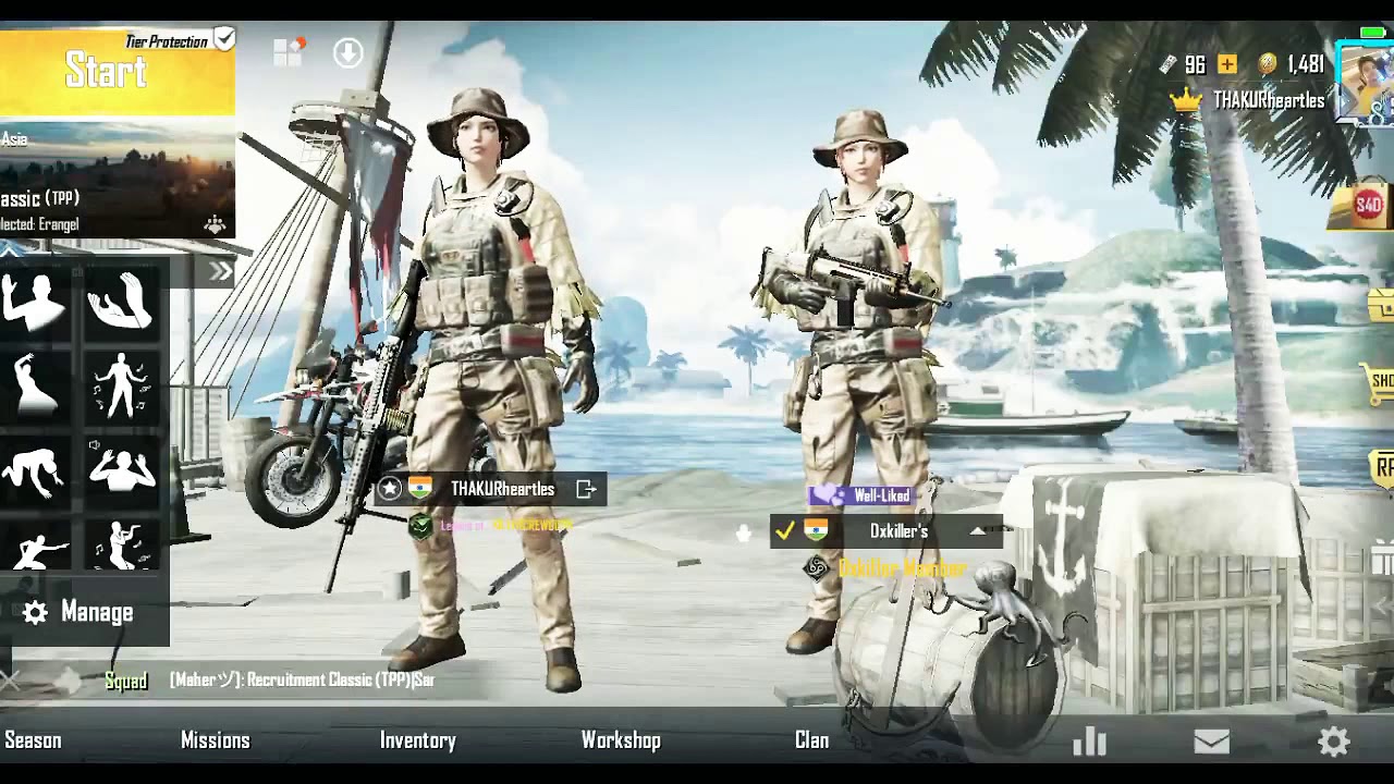 Dodge emote //season 8 - YouTube