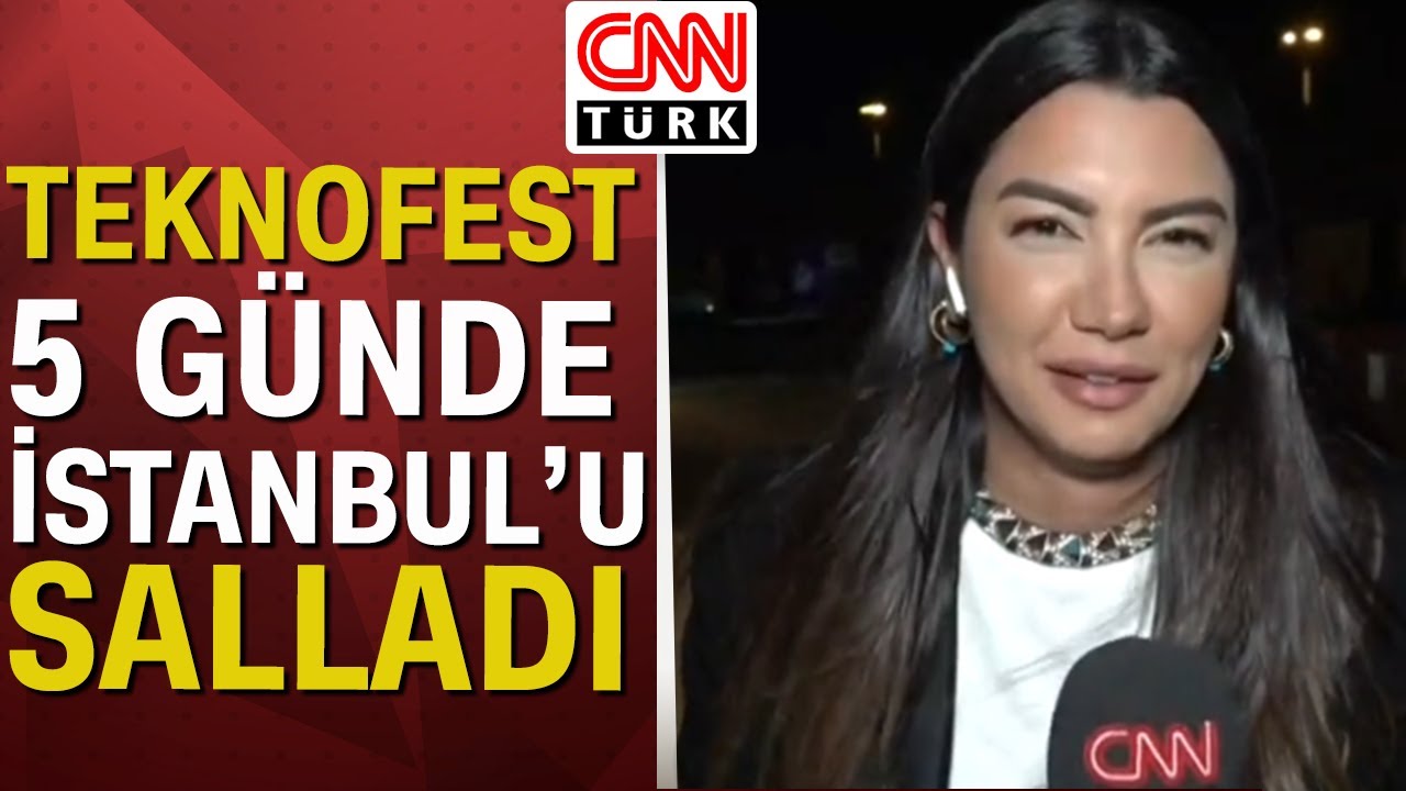 Fulya Öztürk, TEKNOFEST alanını gösterdi! Toplamda 2 buçuk milyondan ...