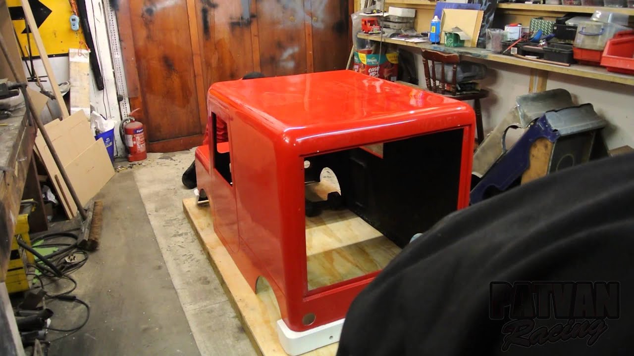 PVR - Fibreglass Body Part 1 - Prepping The Body To Take A Mould - YouTube