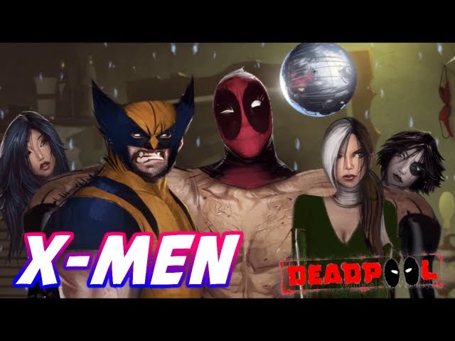 Marvel Psylocke Deadpool