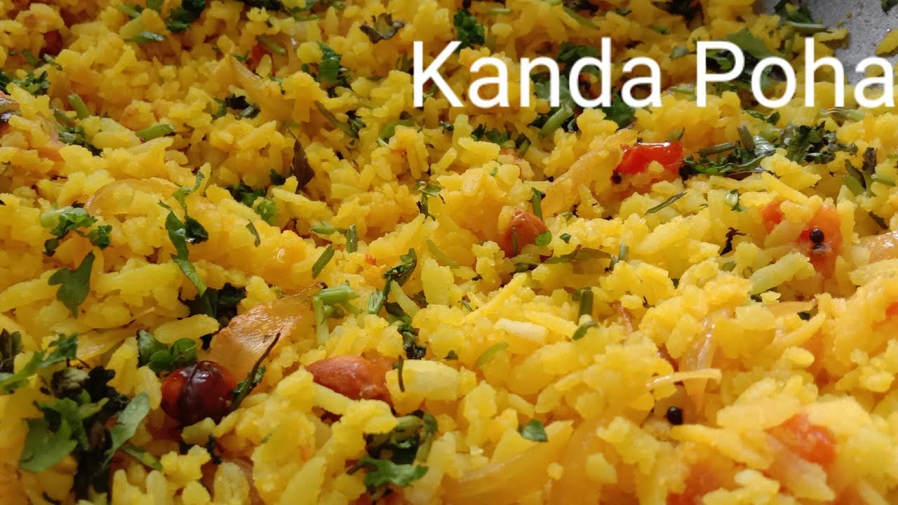 How to make best kanda poha quickly | Parched rice recipe | Kanda Poha ...